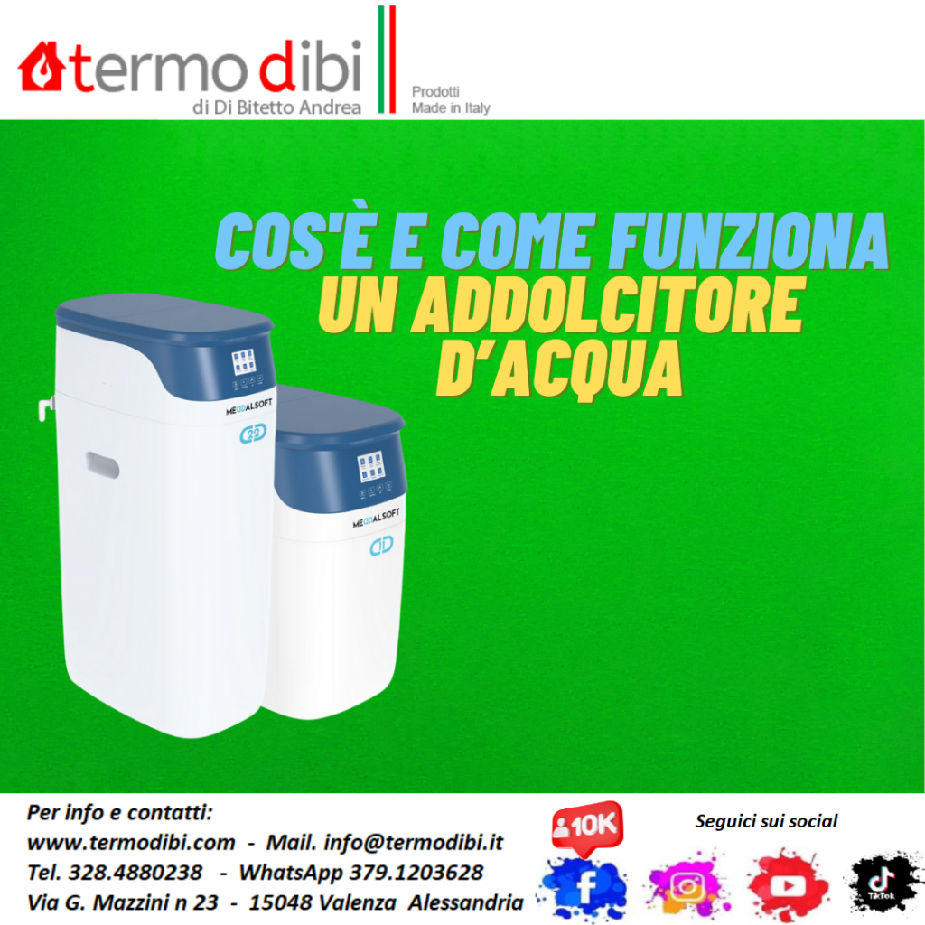 Cos'è e come funziona un addolcitore d’acqua - Termo DiBi Cos'è e come funziona un addolcitore d’acqua - Termo DiBi
